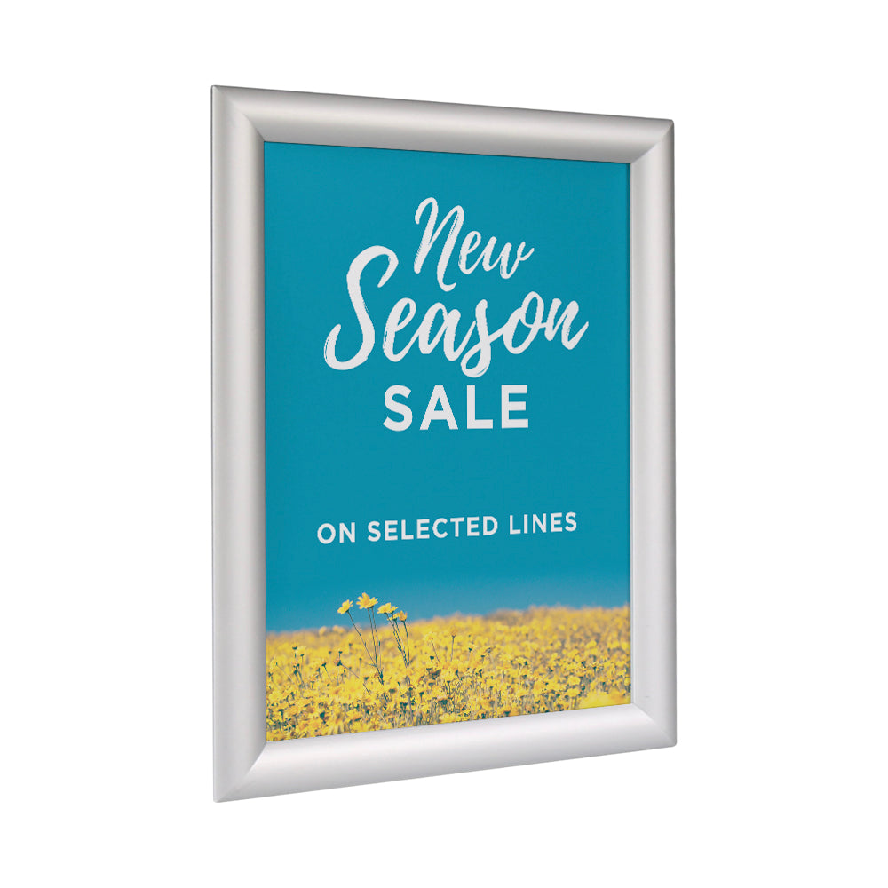 Silver Snap Frame 25mm Frame – VisualDisplays