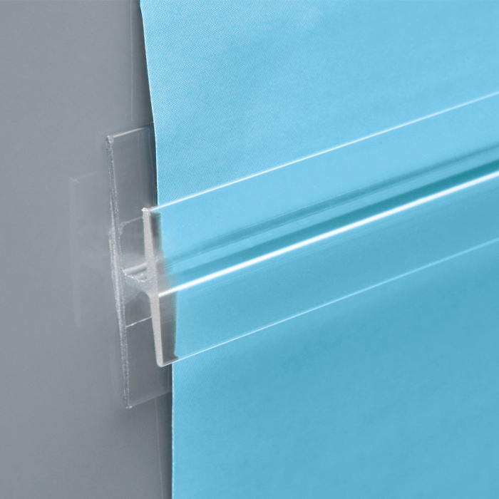 PVC H Channel Sign Holder – VisualDisplays