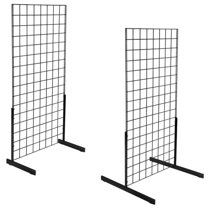 Black Grid Mesh Display Stands – VisualDisplays