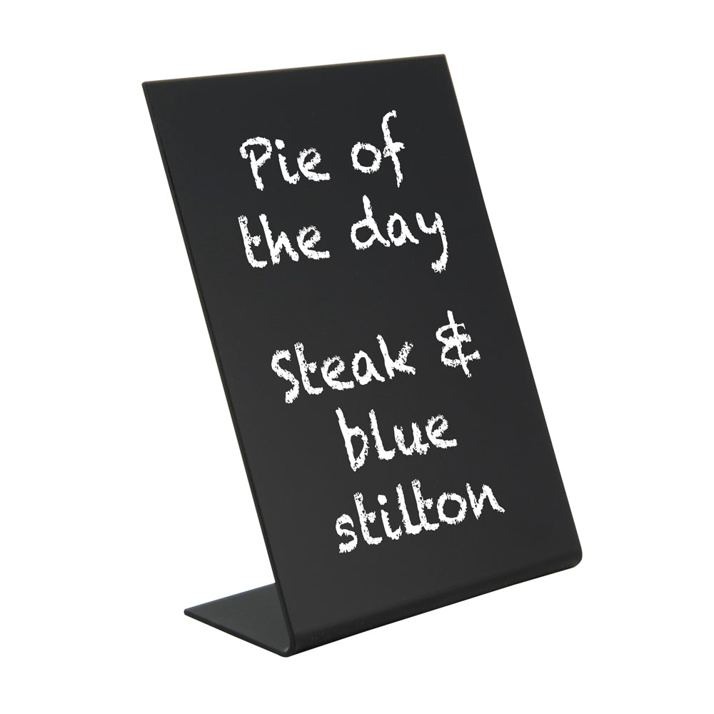 Lean Back Chalkboard Sign – VisualDisplays