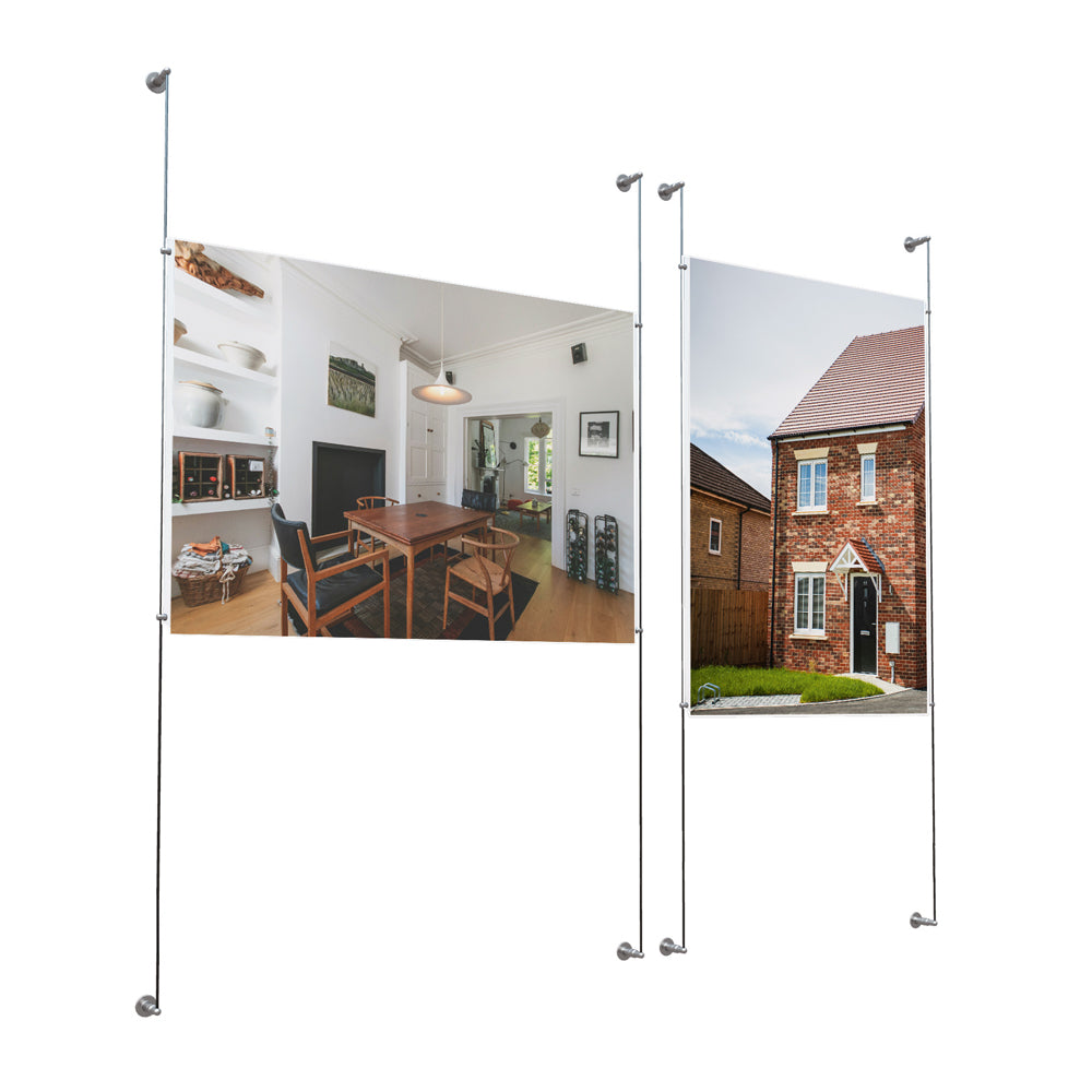 Wall Mounting Cable Poster Kit – VisualDisplays