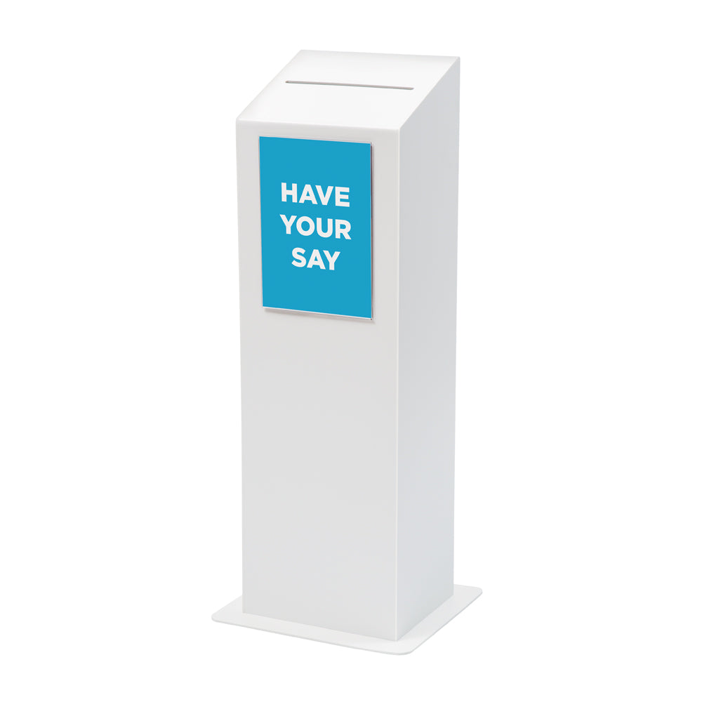 Floor Standing Ballot Box – VisualDisplays