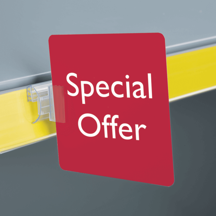 Shelf Edge Ticket Holder x 100 – VisualDisplays