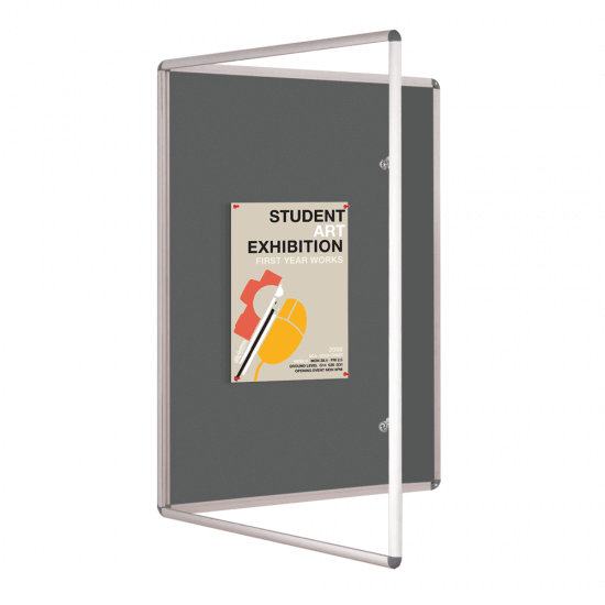 Lockable Noticeboard – VisualDisplays