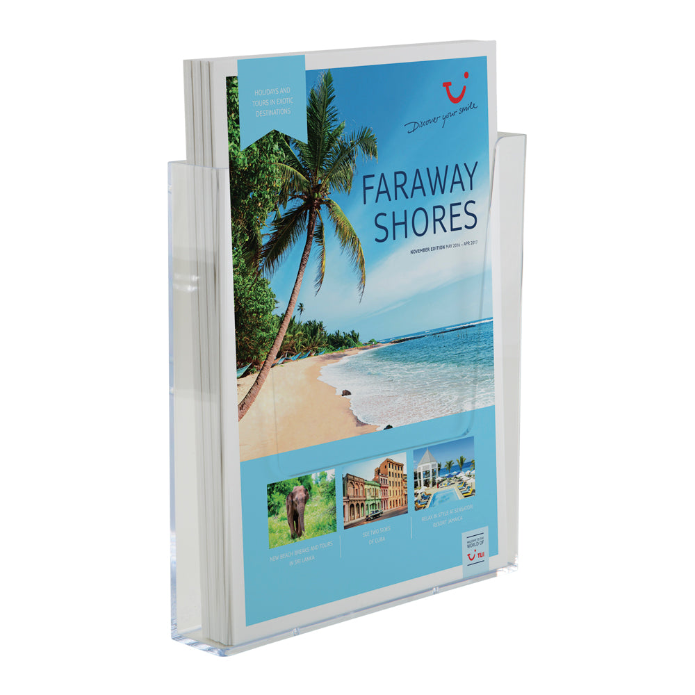 Wall Mounted Leaflet Holder Portrait – VisualDisplays