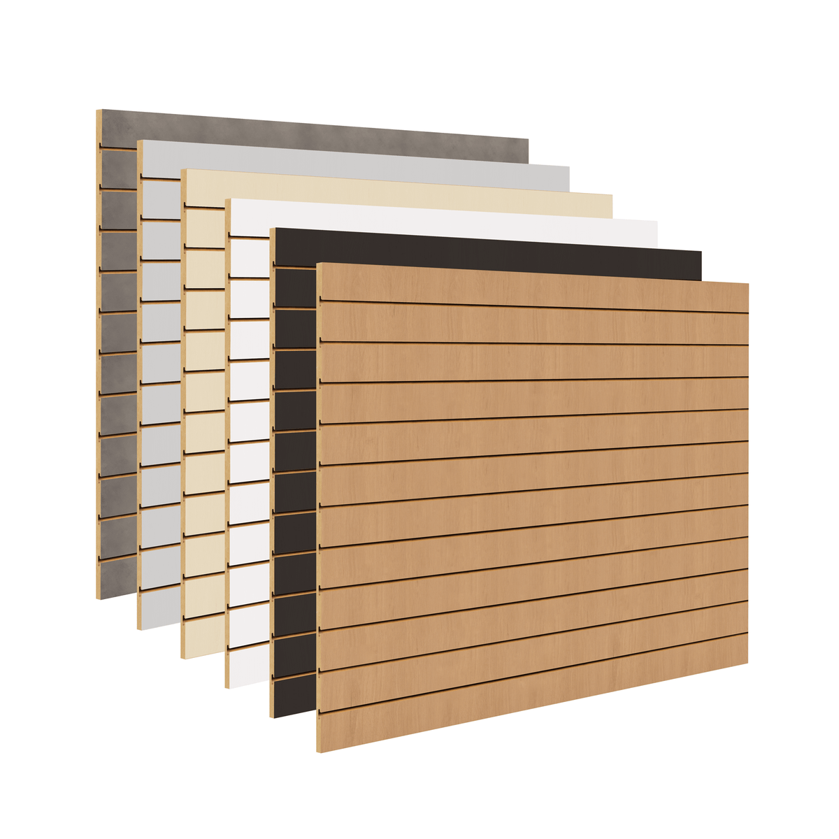 MDF Slatwall Panels – VisualDisplays